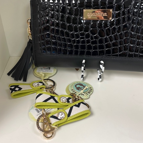 Spartina 449 | Accessories | Spartina 449 Linen And Leather Keychain ...